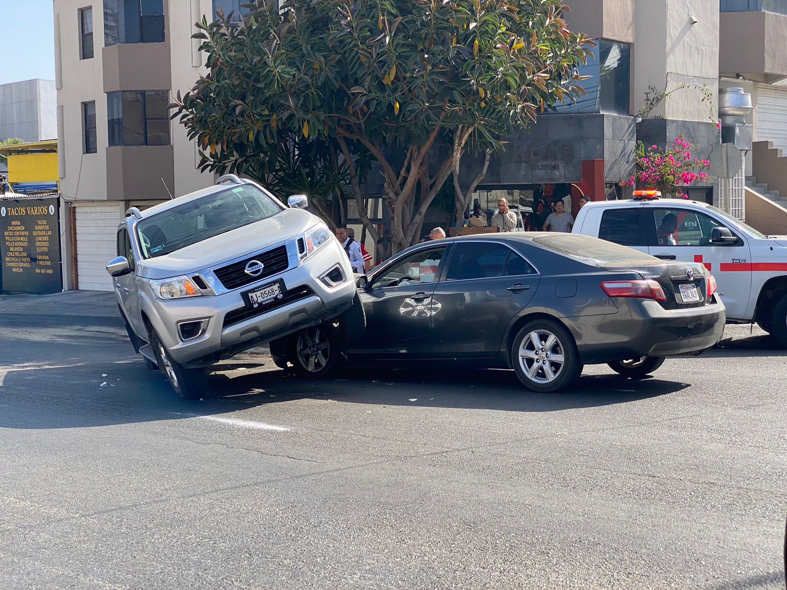 Se registra fuerte choque automovilístico sobre el bulevar de Las ...