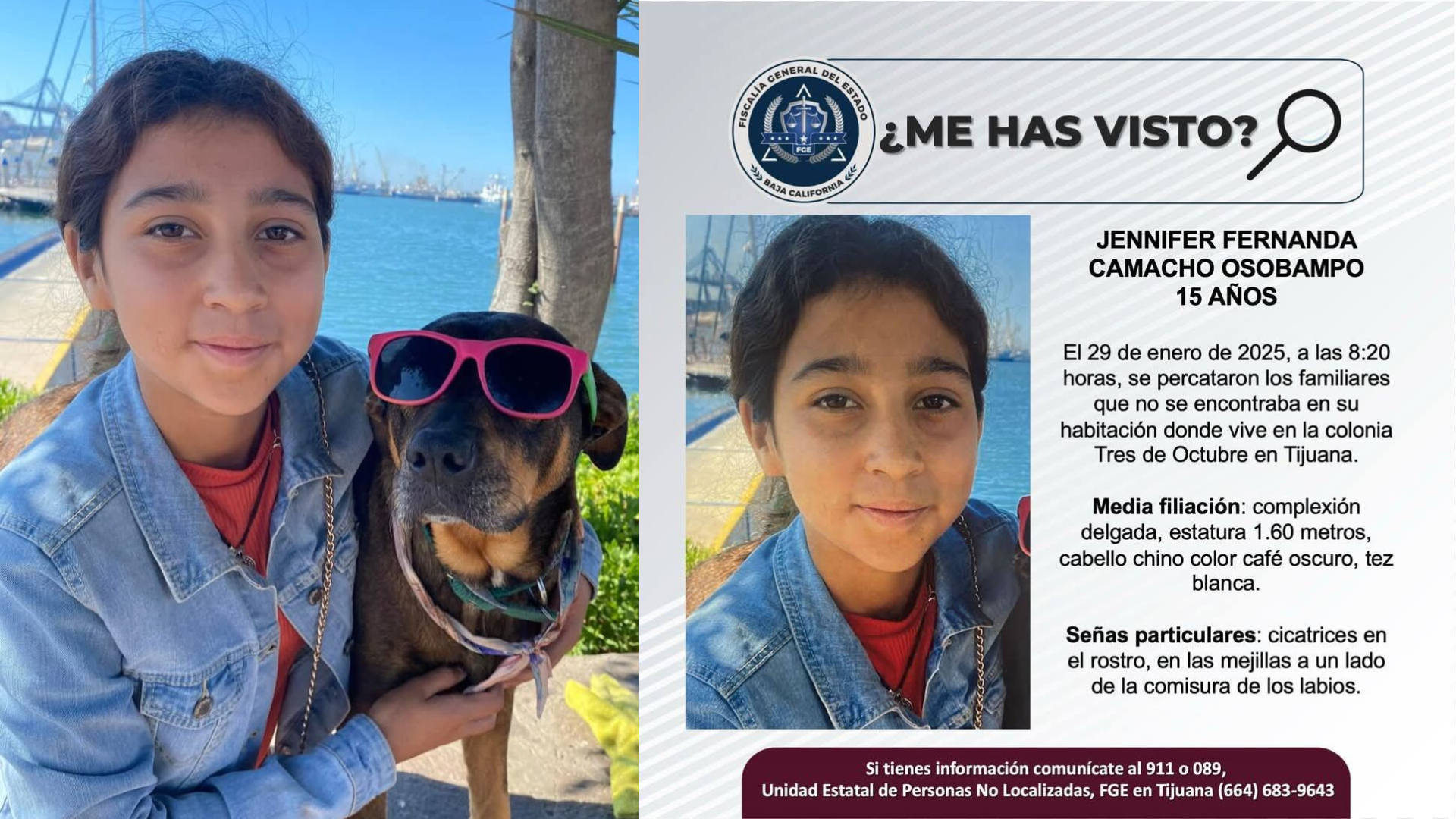 Buscan a Jennifer Fernanda Camacho en dos estados de la república ...